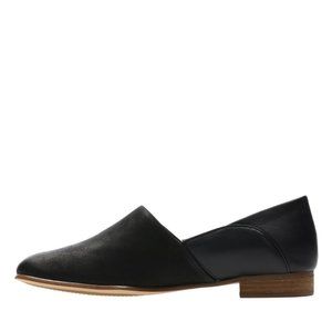 Clarks | Shoes | New Clarks Size 95 Pure Tone Loafers Black | Poshmark
